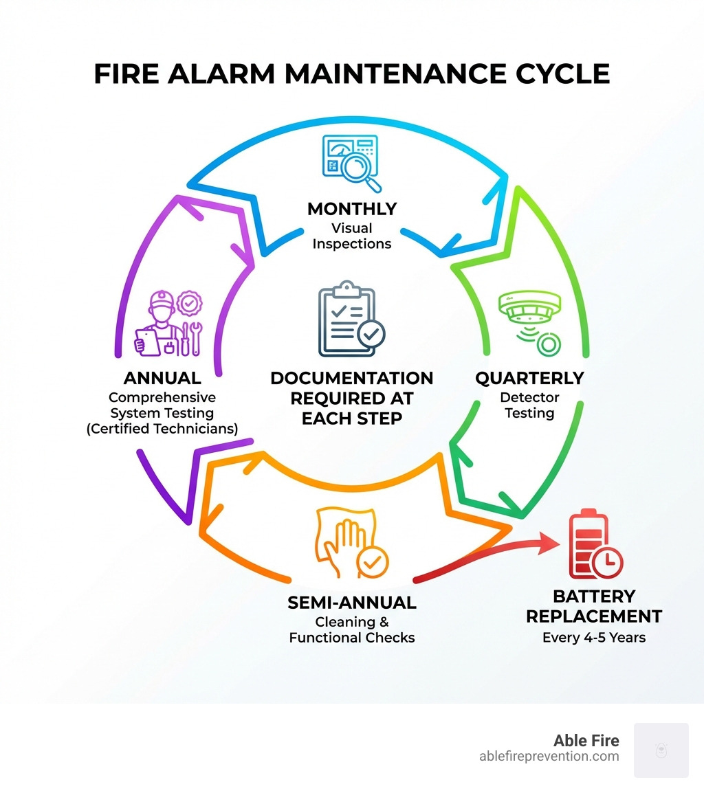 Fire Alarm Systems Maintenance: #1 Guide to Safety