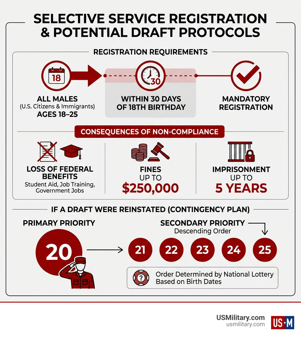 Age to Be Drafted by Military: Essential Guide 2026