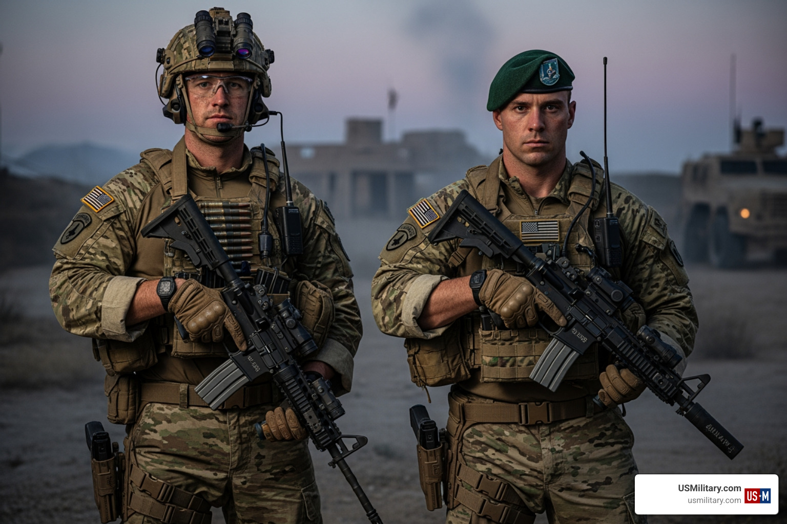 Army Ranger vs Green Beret 101