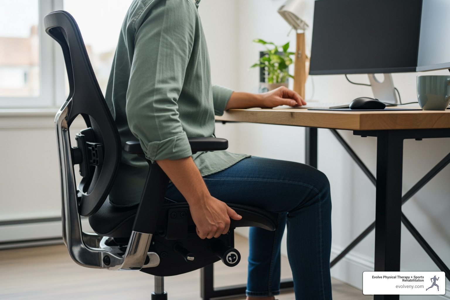 Proper Posture for Sitting at a Computer: Master 3 Steps — Physical ...