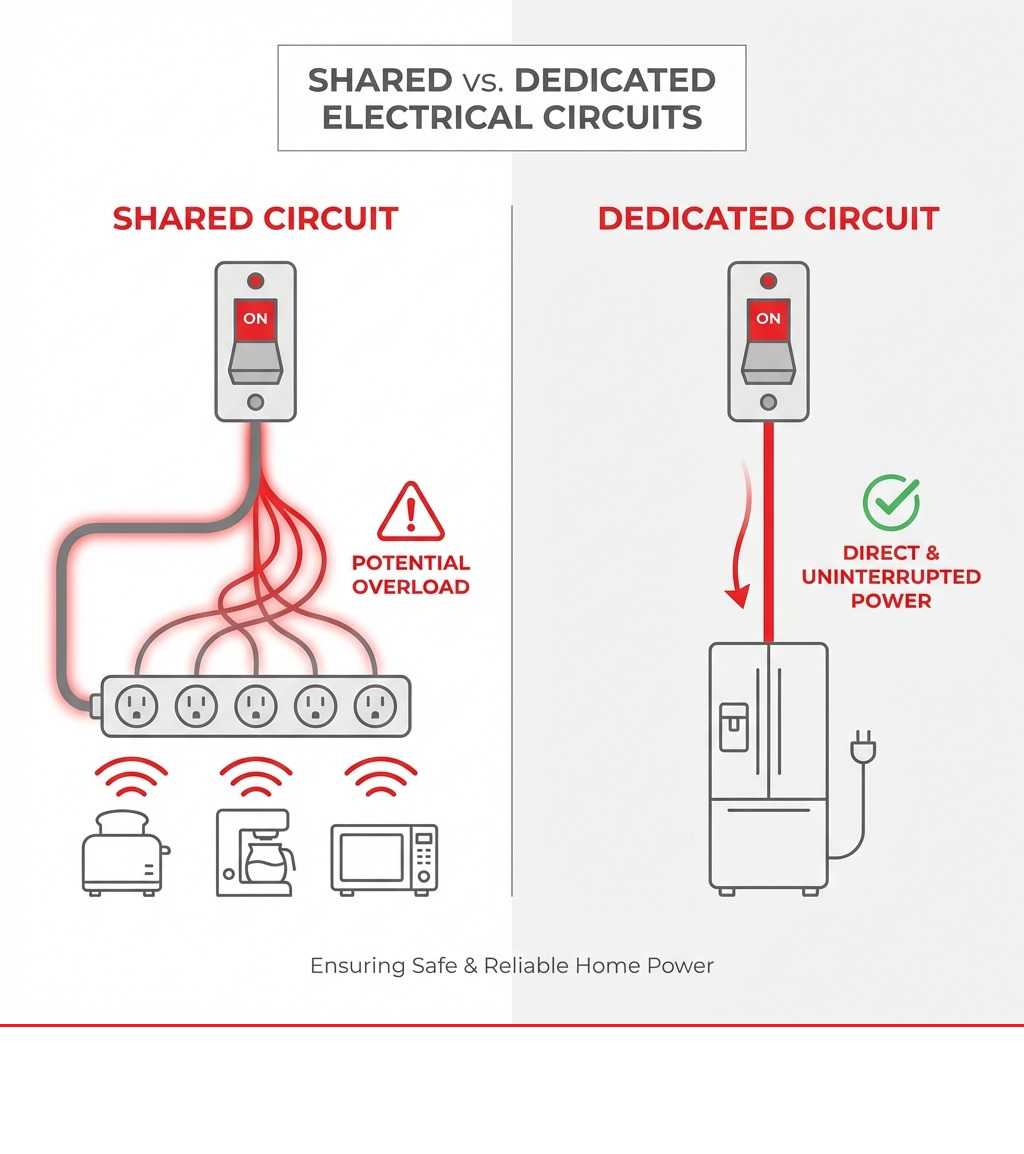 What is a dedicated circuit: Crucial 2026 Safety