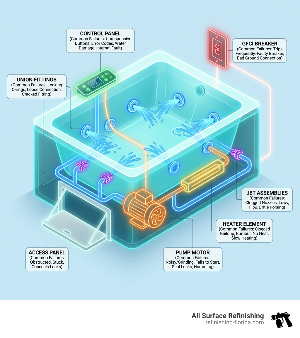How to Conquer These Jacuzzi Whirlpool Tub Repair Challenges - All ...