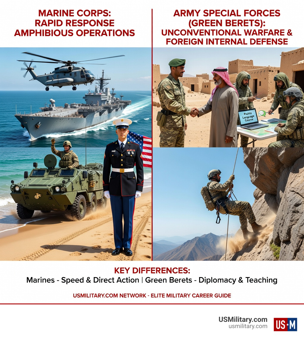 Should I join the Marines or the Army... | US Military