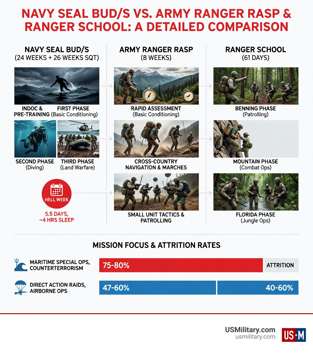 Who Has The Hardest Training Navy Seals Vs Army Rangers