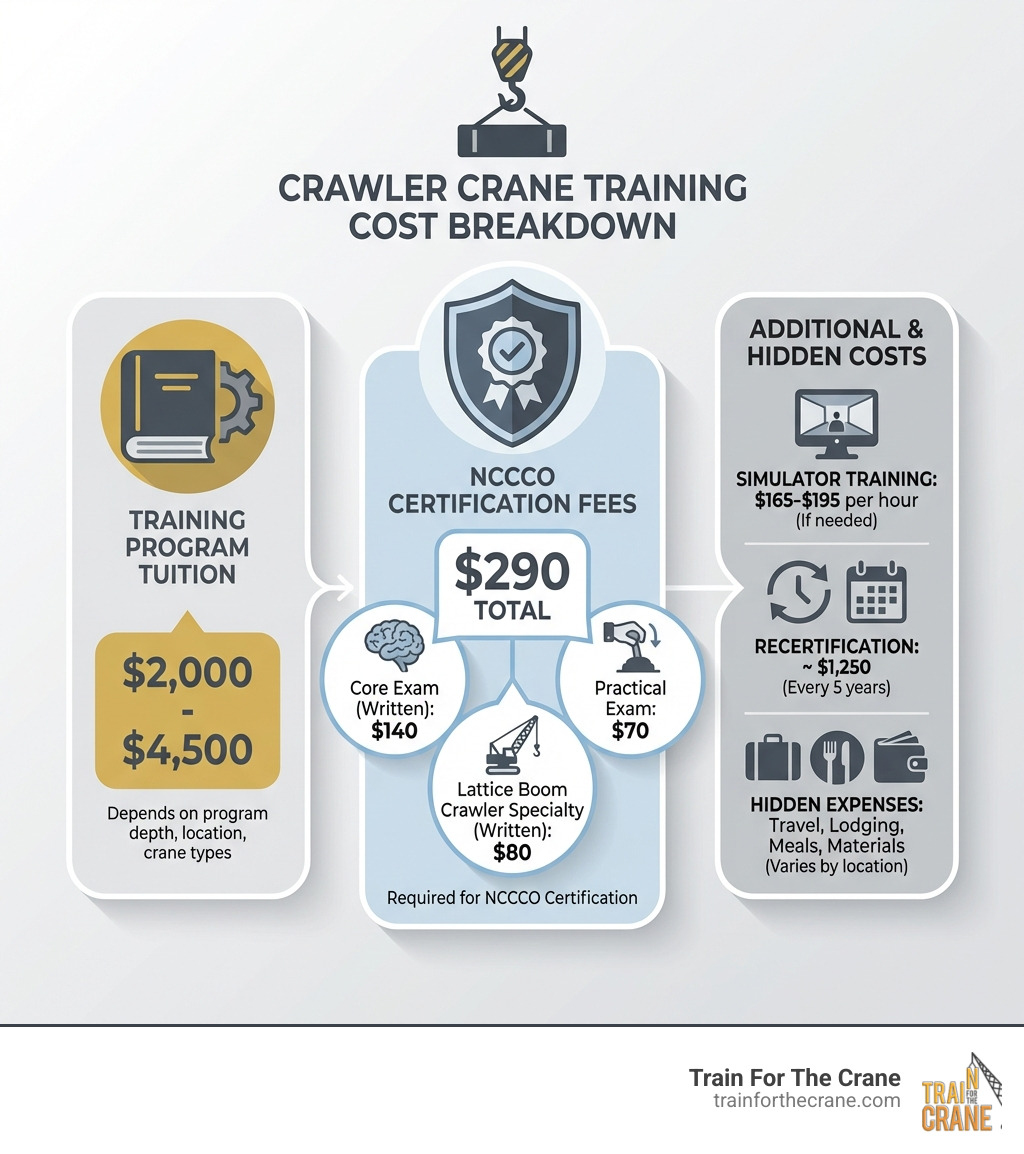 Ultimate Crawler Crane Training Cost Guide 2026