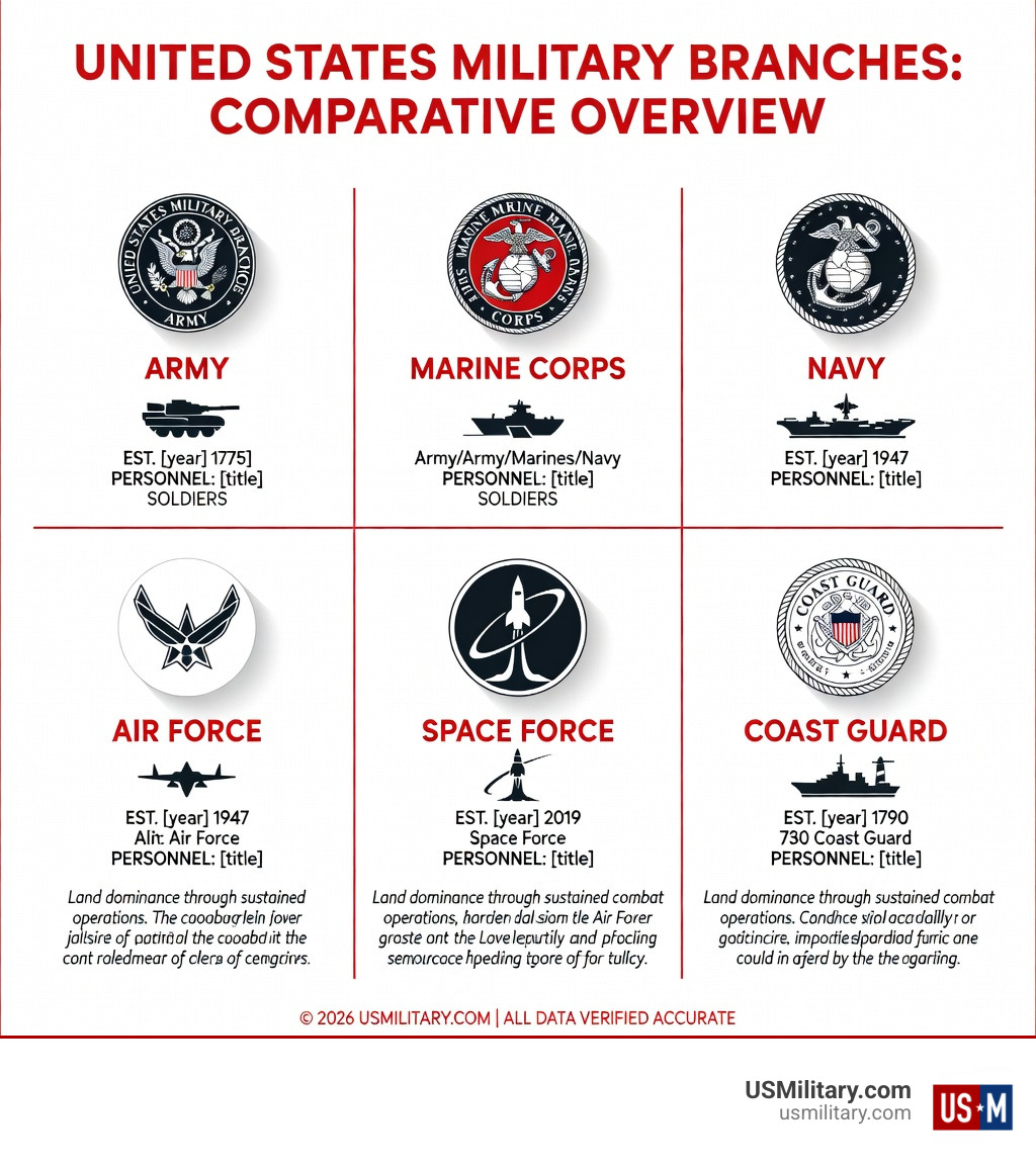 6 Branches of the Military: Ultimate Guide