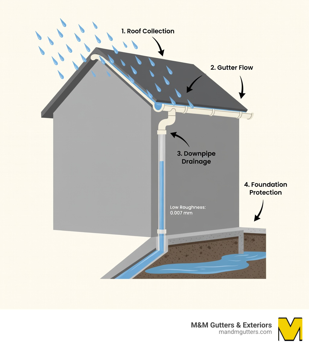 From Roof to Drain: How PVC Rainwater Gutters Keep Your Home Dry - M&M ...