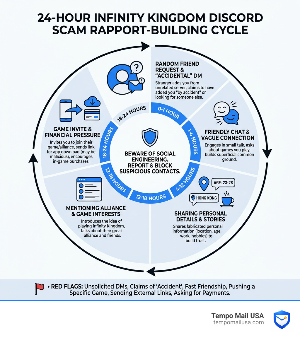 Infinity Kingdom Discord Scam: How It Works & How to Stay Safe ...