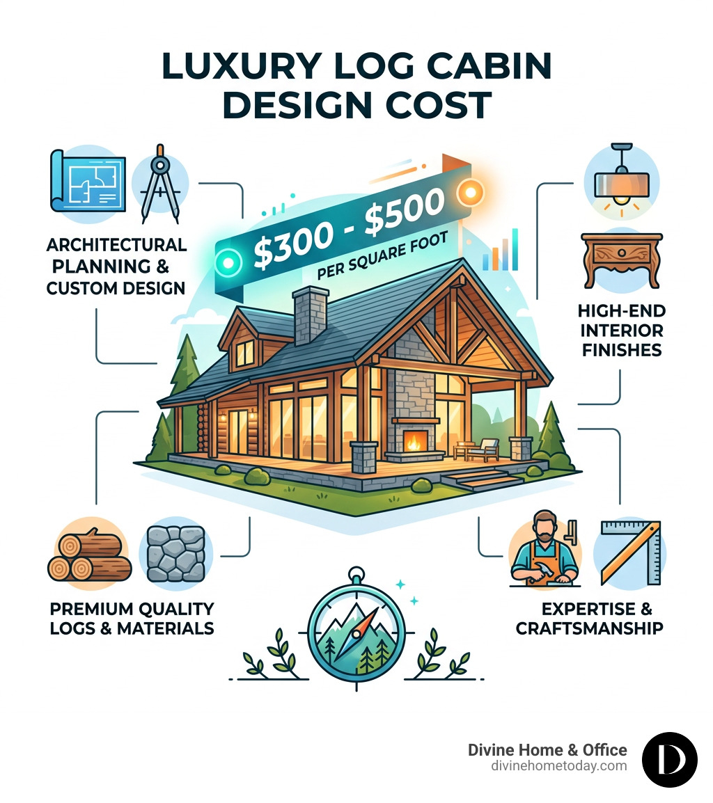The Ultimate Guide To High-End Log Cabin Interiors | Divine Home ...
