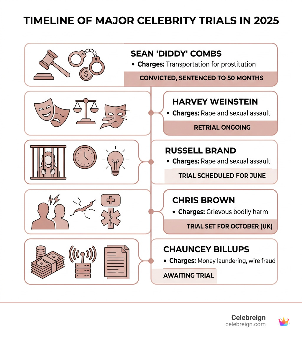 Celebrities on Trial Right Now: 2026 Shocking Cases