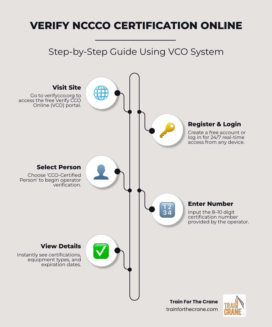 Verify NCCCO Certification: 5 Easy Steps