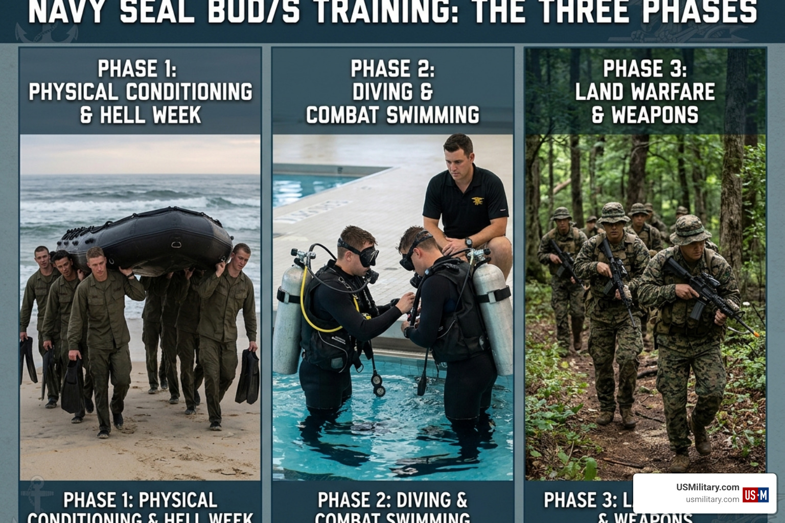 What is Navy SEAL BUD/S Training in Coronado CA?