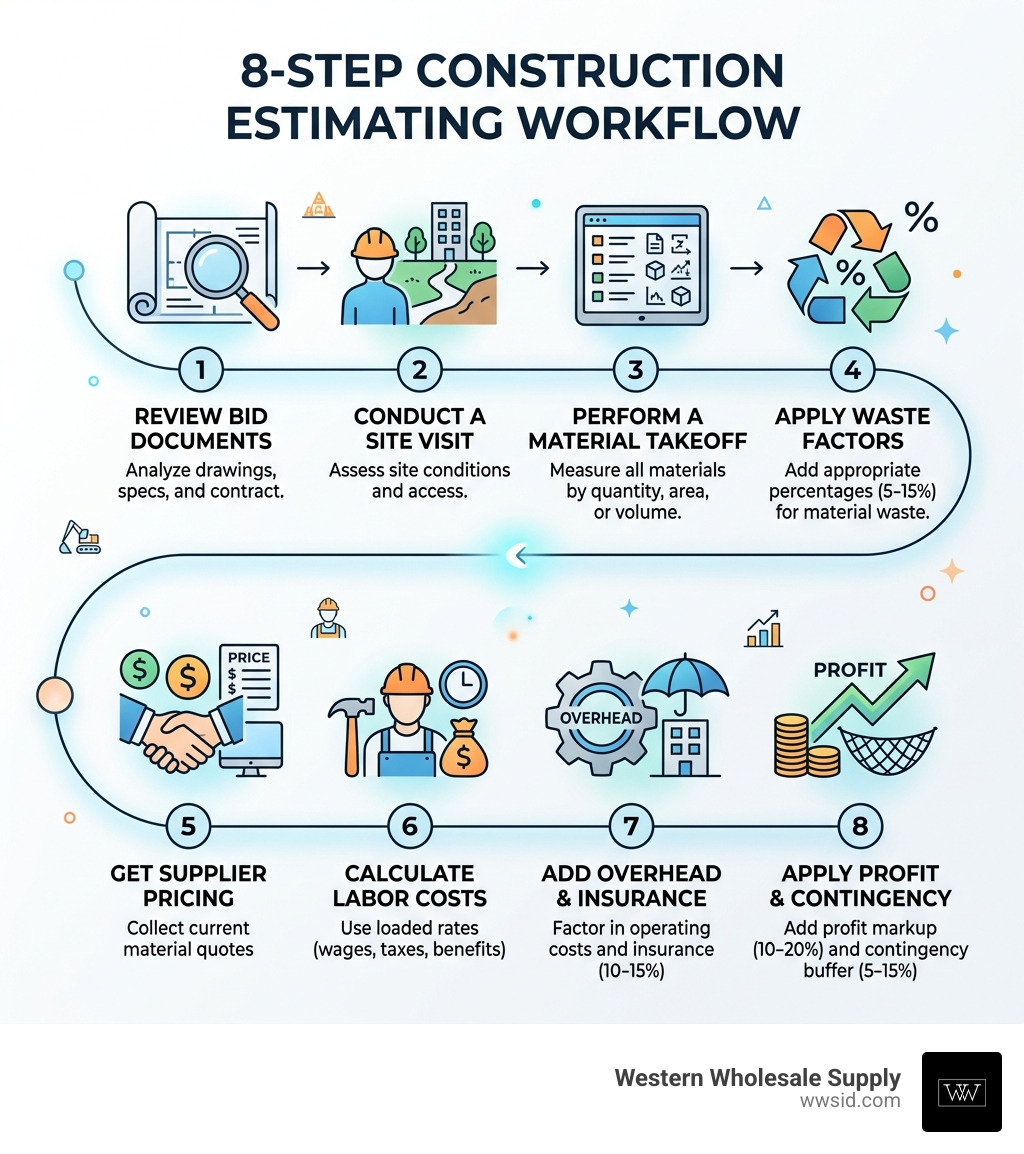 Material Estimation for Construction: Accurate 2026