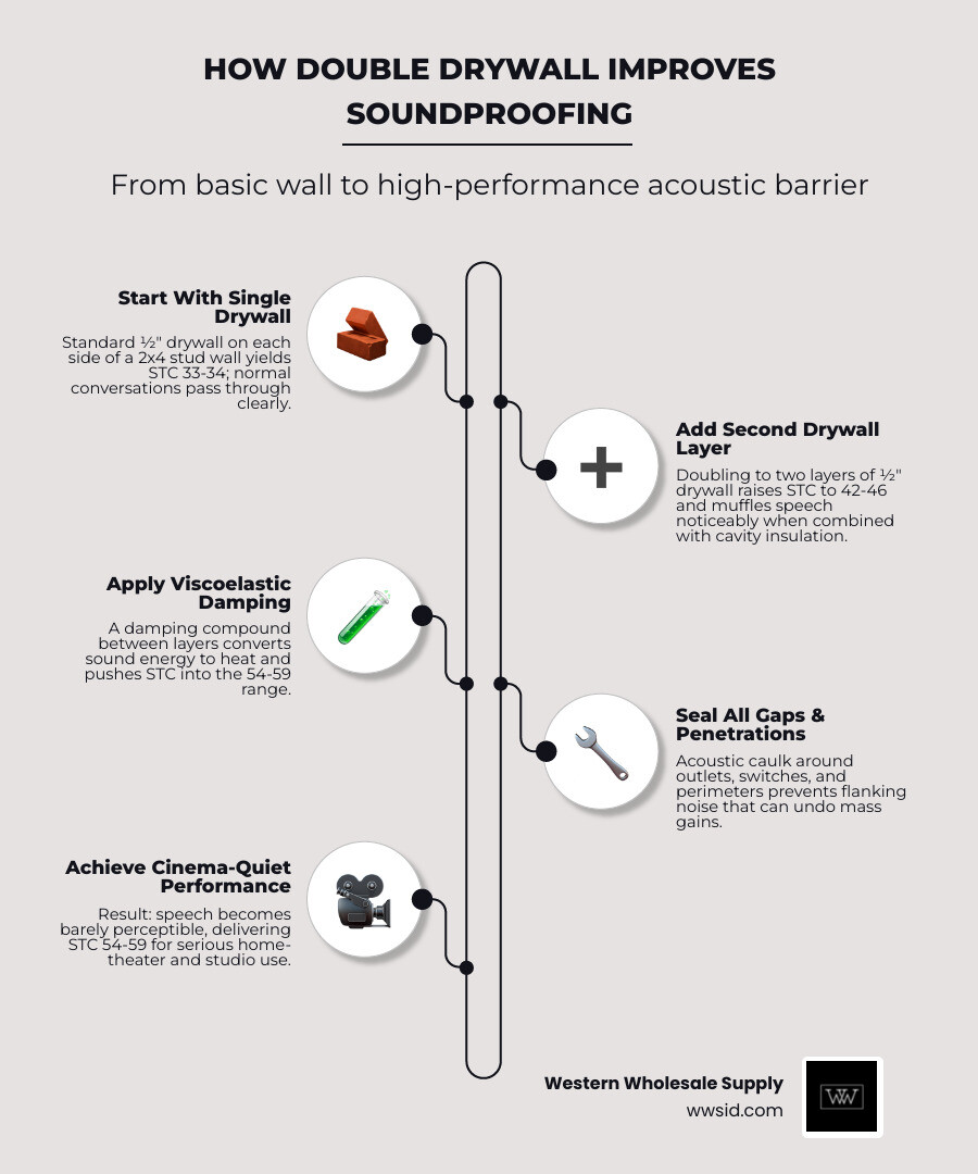 Double Drywall for Soundproofing: 5 Proven Tips