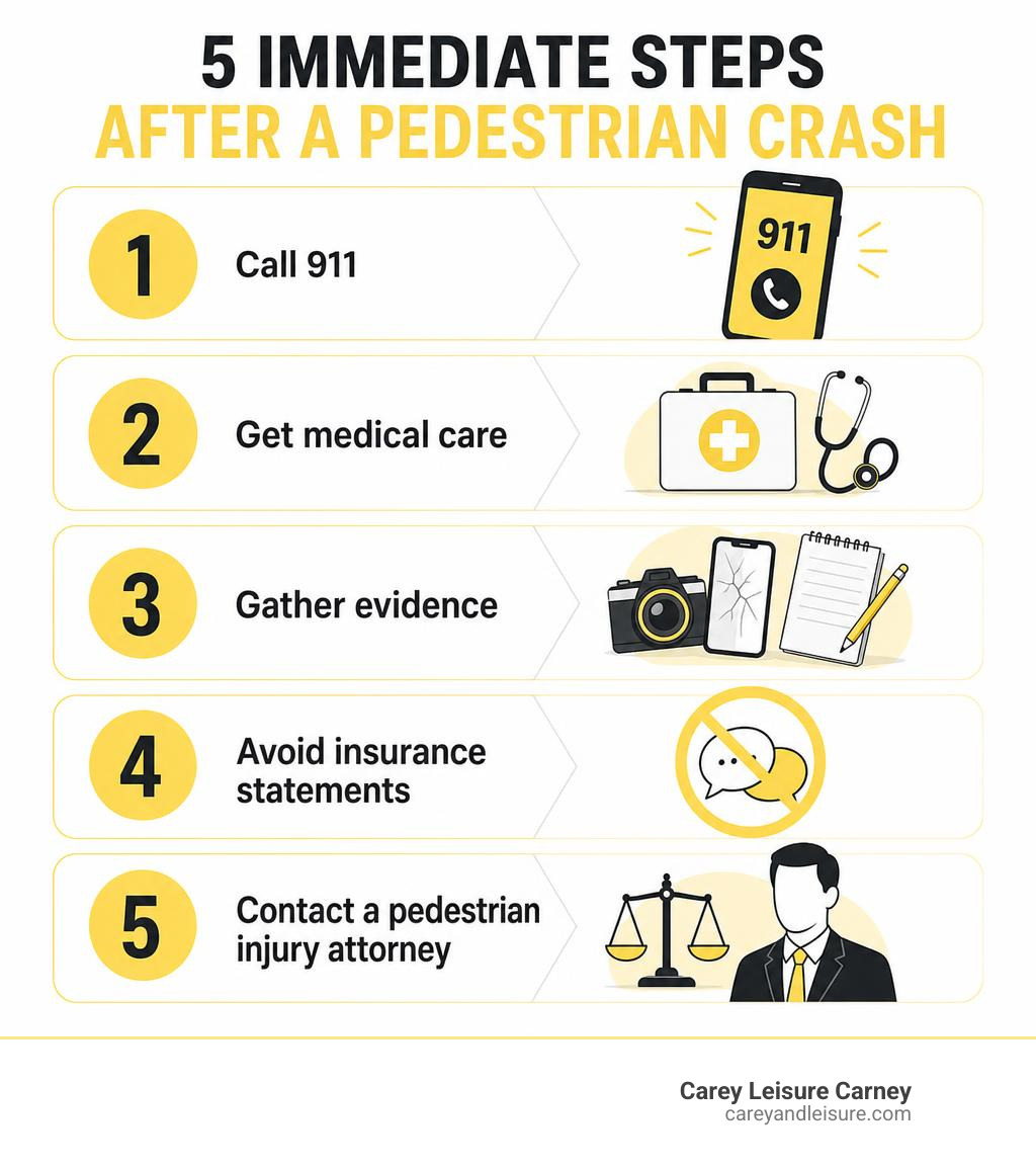 Top 5 Essential Pedestrian Injury Attorney Tips