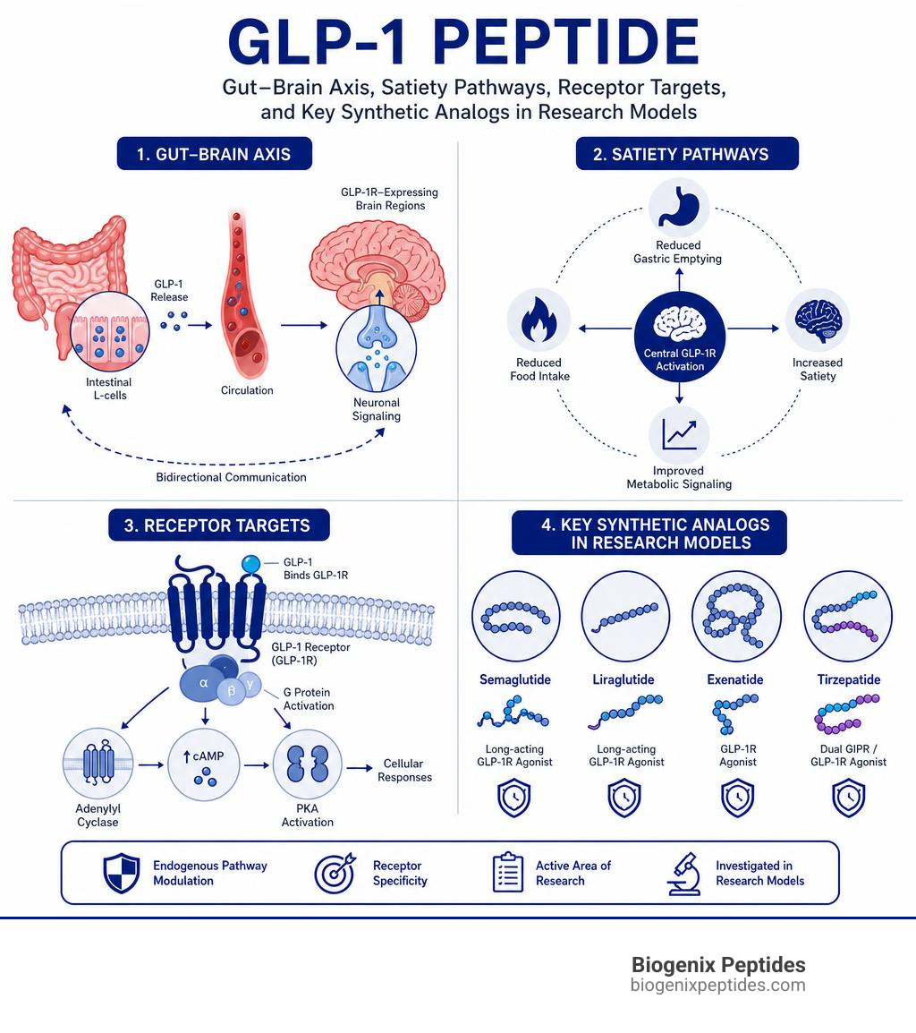 The Complete Guide to GLP-1 Peptides - BioGenix Peptides™