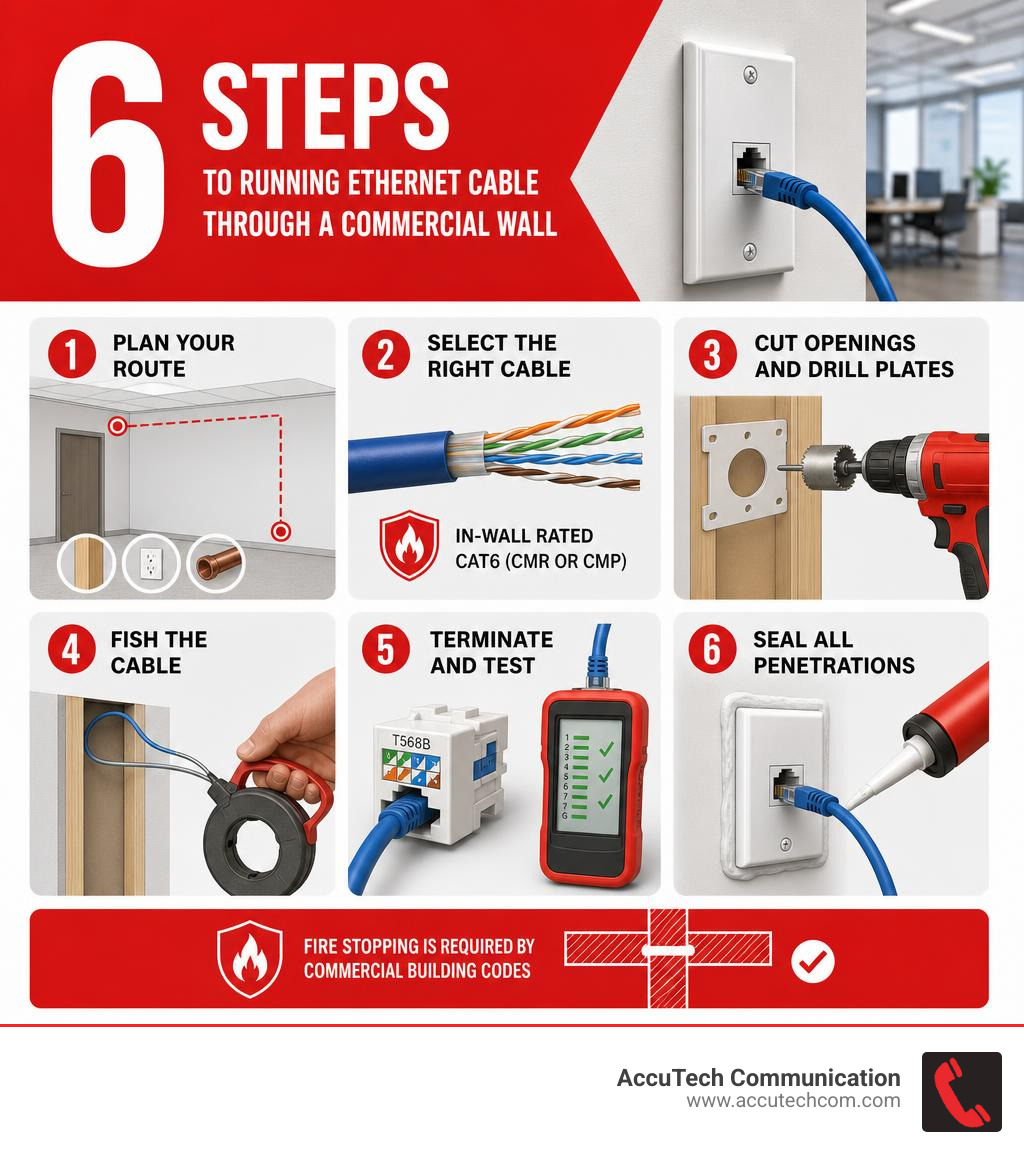 Running Ethernet Cable Through Wall: 5 Essential Tips