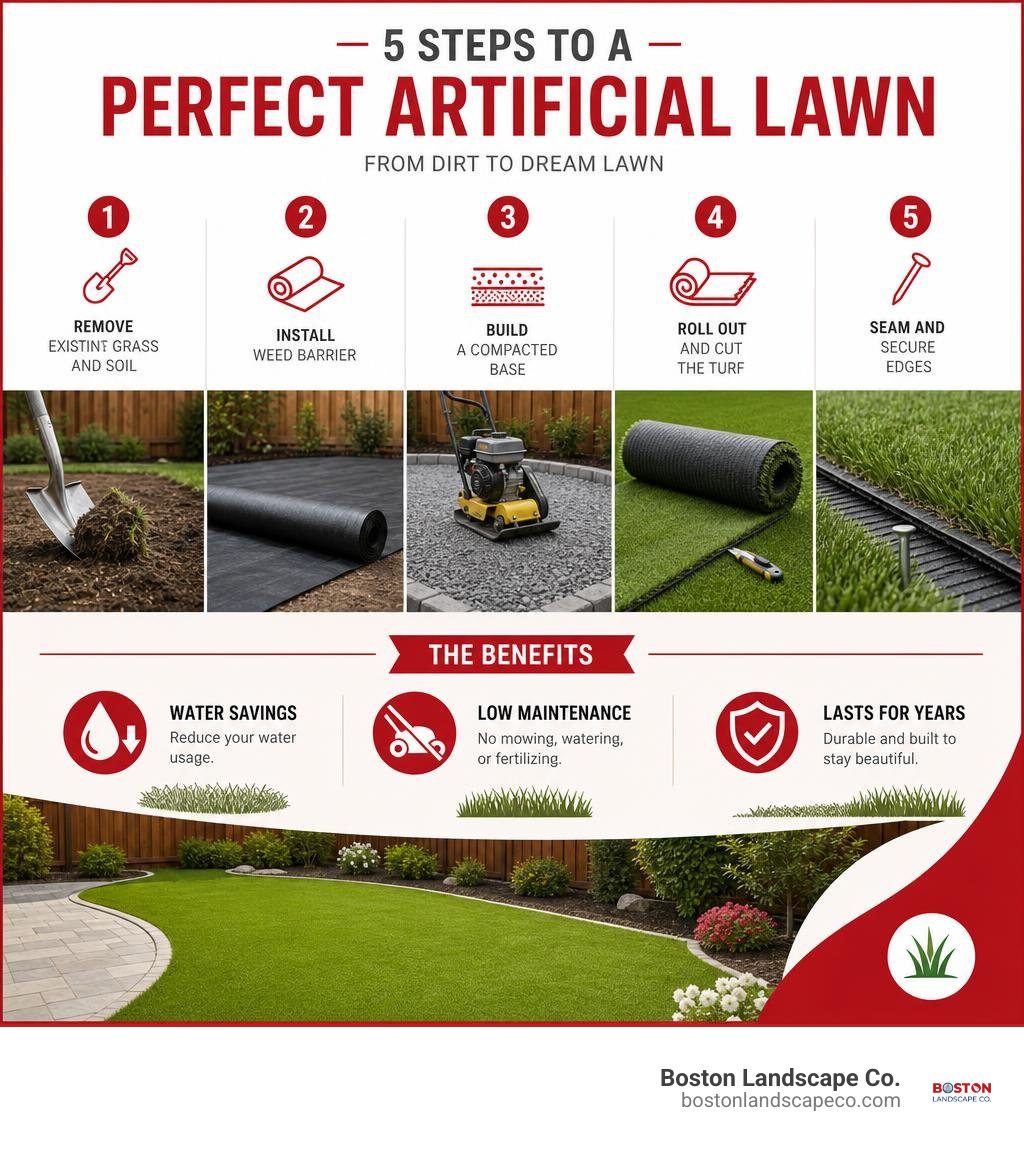 Garden Artificial Grass Installation: 5 Proven Steps for Dream Lawns