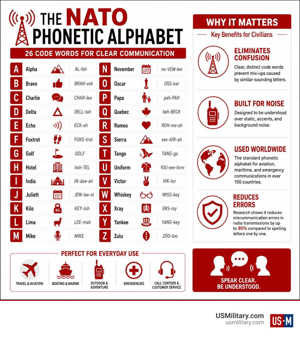 Stop Saying A as in Apple and Master the... | US Military