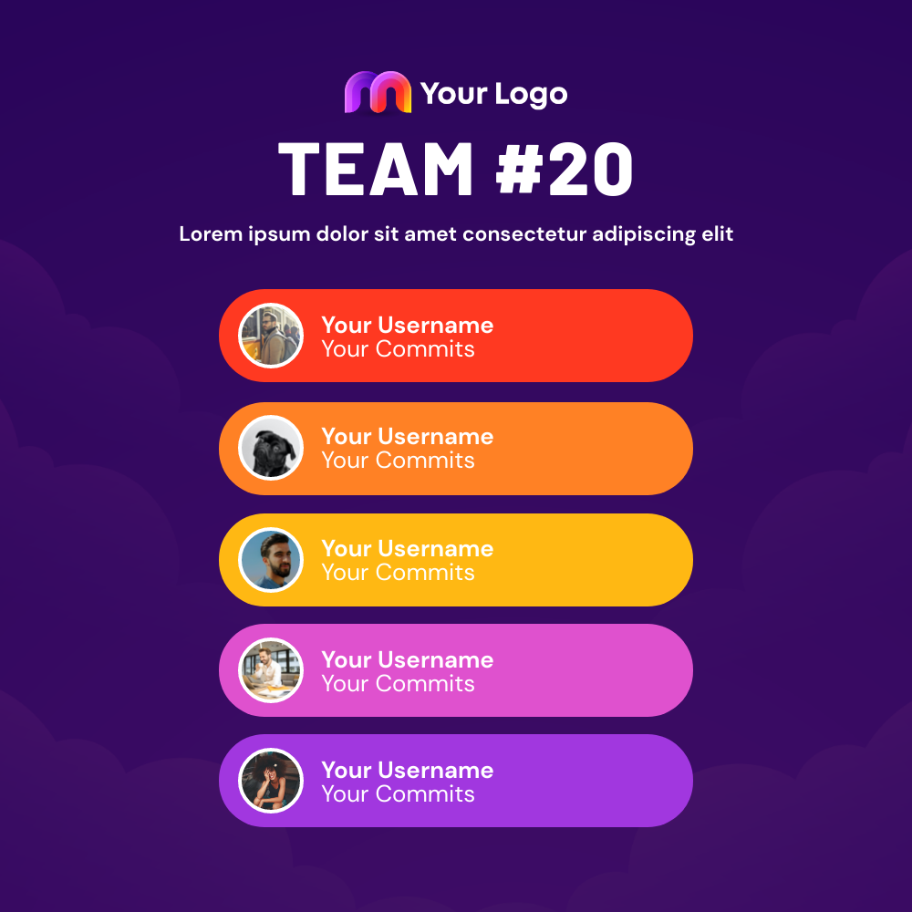Auto Generate Images / Videos from the Github Leaderboard template
