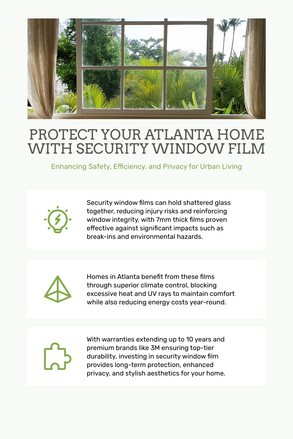 Security Window Film in Atlanta: Protect Your Home - Window Film Atlanta