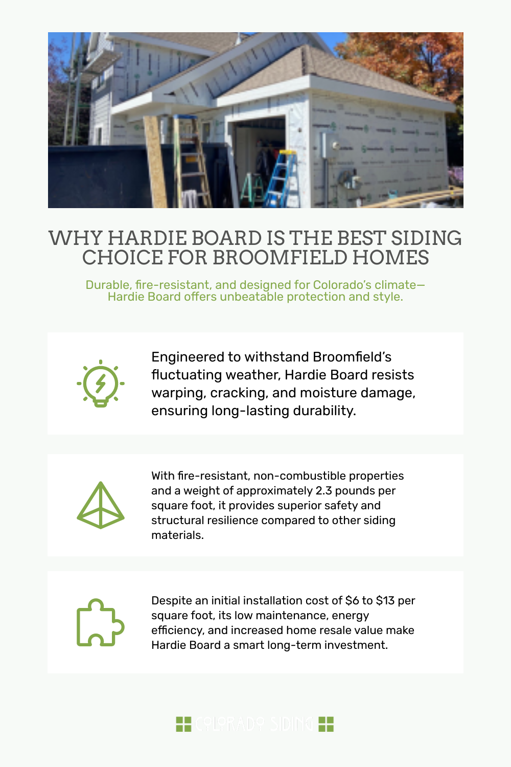What is Hardie Board in Broomfield? Discover Its Benefits | Colorado Siding