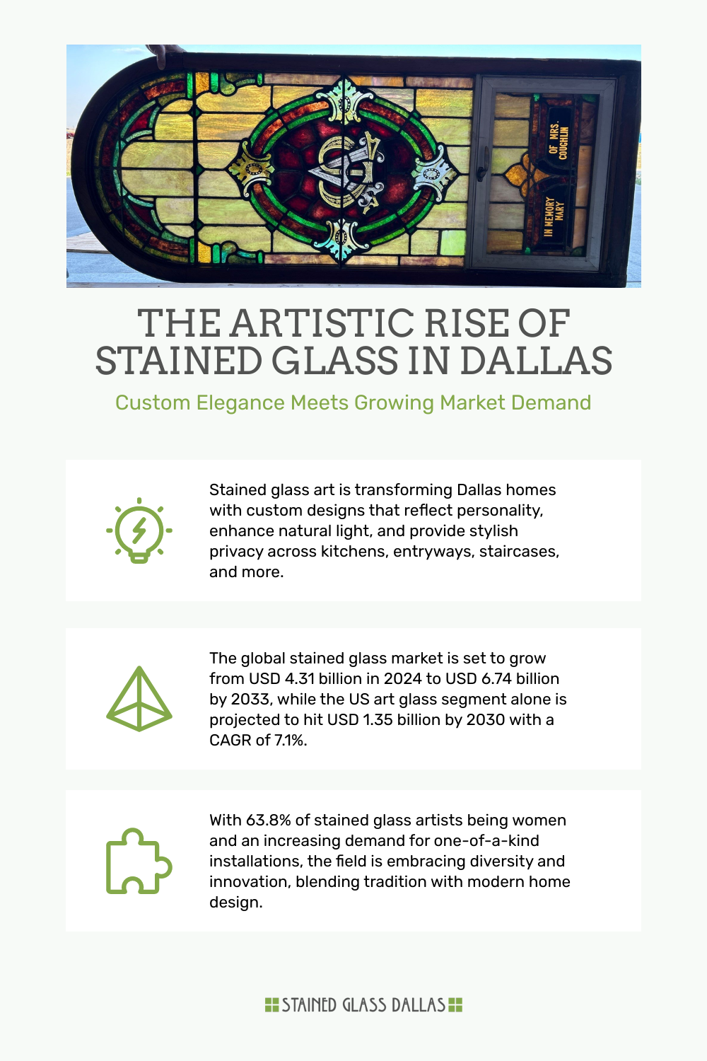 Stained Glass Art in Dallas: Elegant Home Accents | Stained Glass Dallas