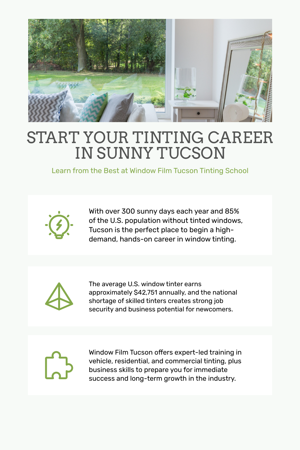Window Tinting School in Tucson: Start Your Career - Window Film Pittsburgh