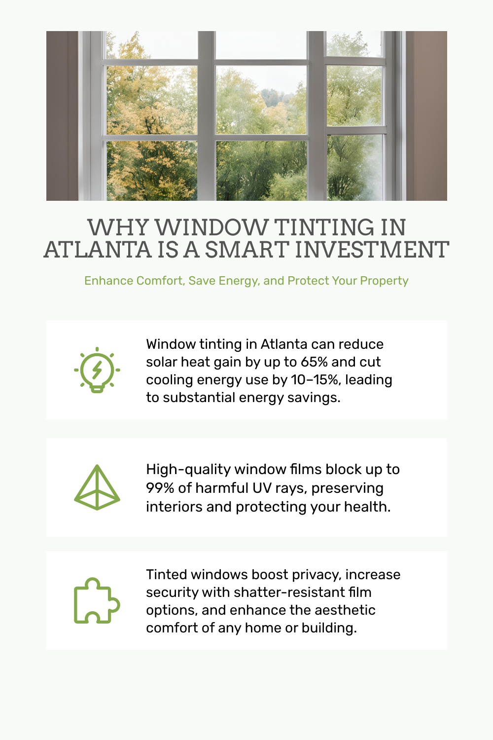 Window Tinting Atlanta: Why It's Worth the Investment - Window Film Atlanta