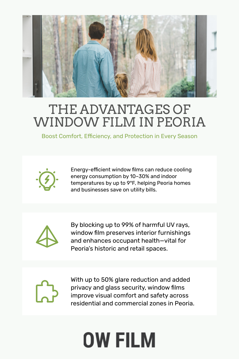 Window Film in Peoria: Boost Comfort & Style - Window Film Chicago