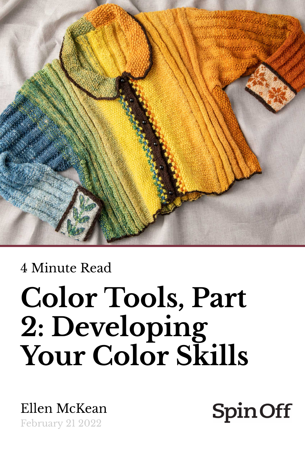 Color Tools, Part 2: Developing Your Color Skills | Spin Off