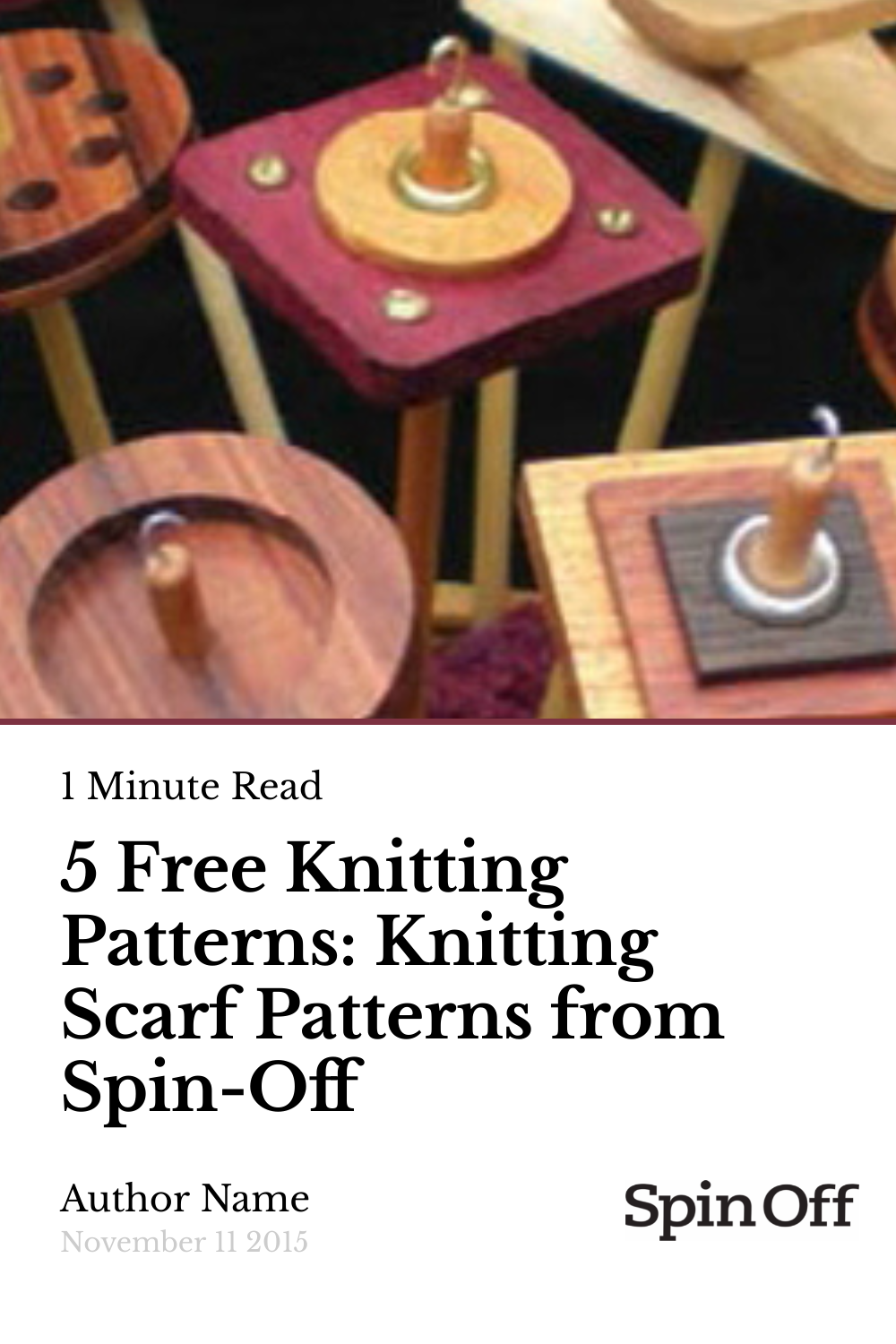 5 Free Knitting Patterns: Knitting Scarf Patterns from Spin-Off | Spin Off