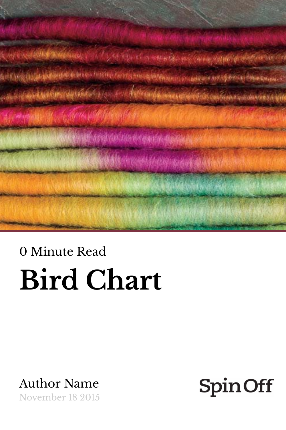 Bird Chart | Spin Off