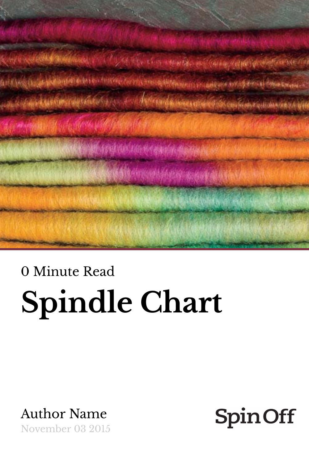 Spindle Chart | Spin Off