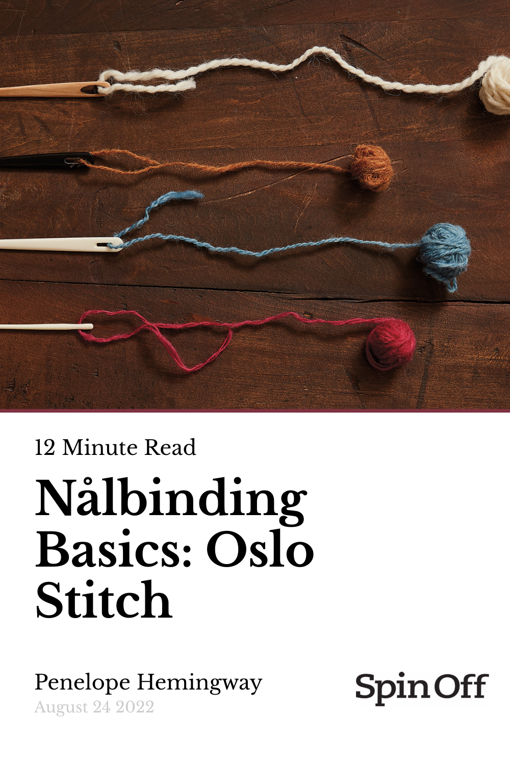 Nålbinding Basics: Oslo Stitch | Spin Off