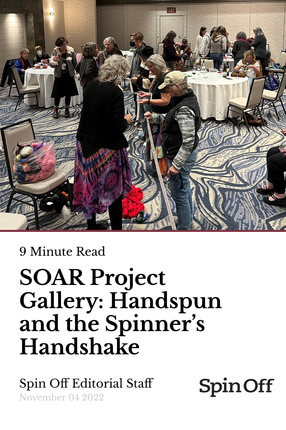SOAR Project Gallery: Handspun and the Spinner’s Handshake | Spin Off