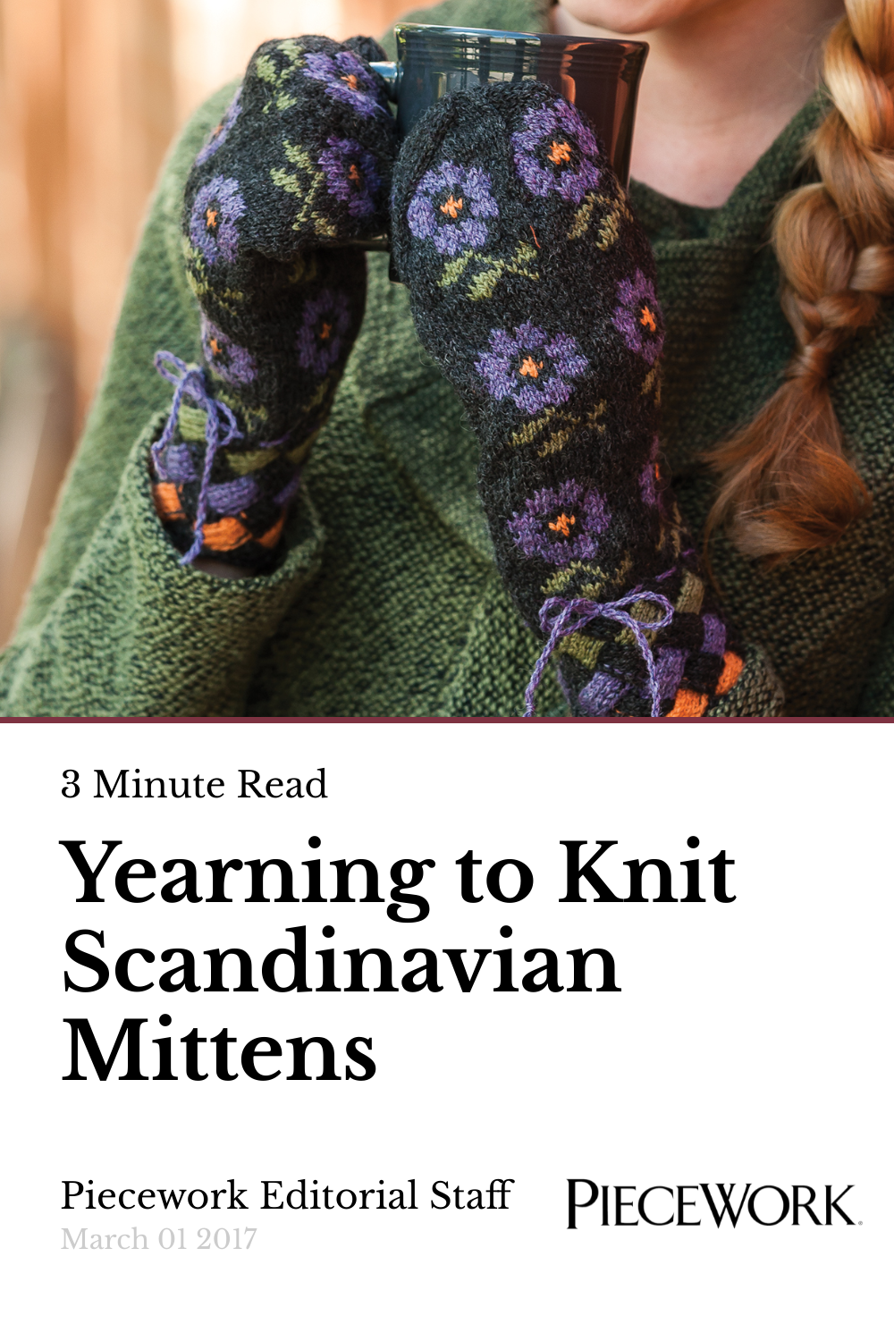 Yearning to Knit Scandinavian Mittens | PieceWork