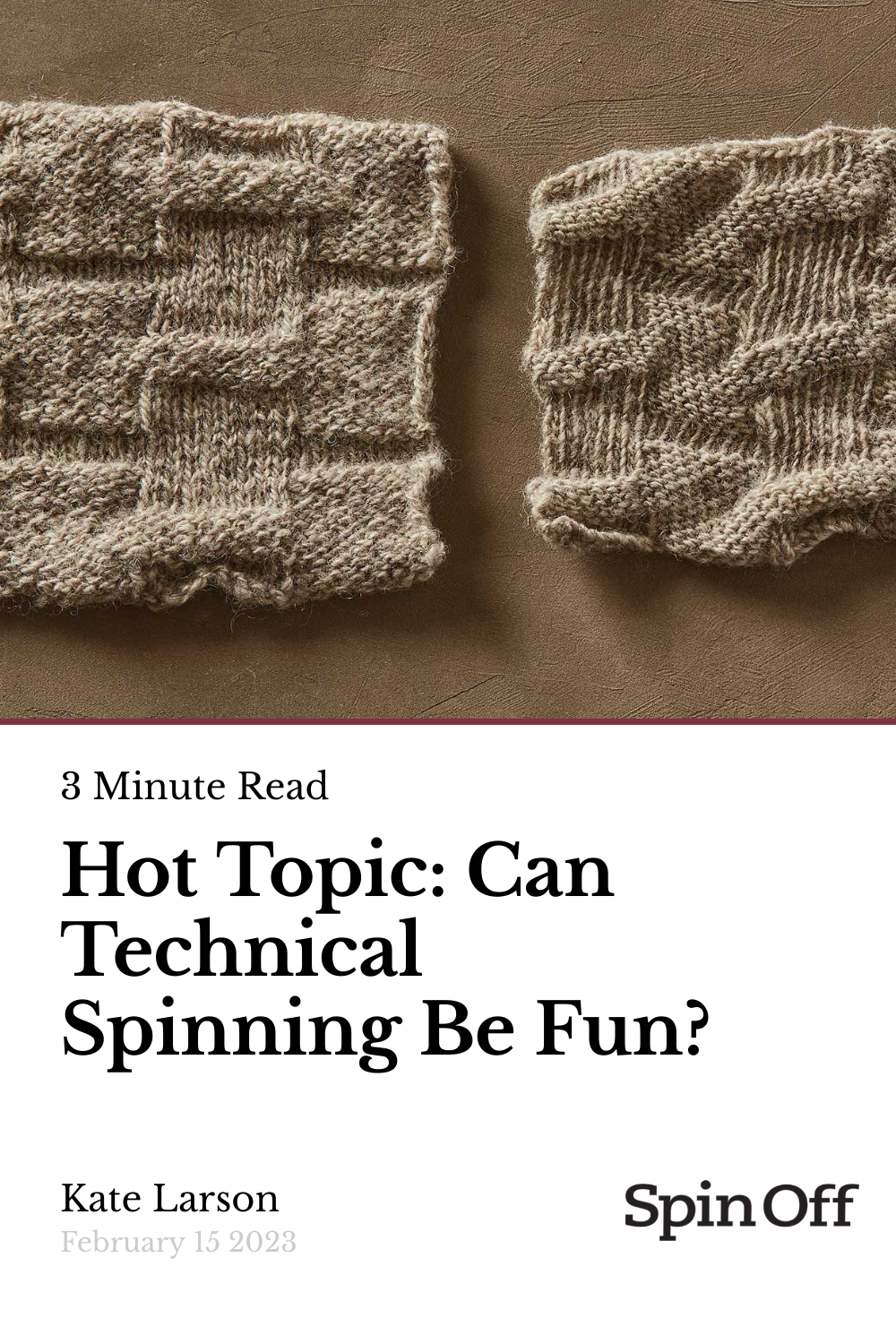 Hot Topic: Can Technical Spinning Be Fun? | Spin Off