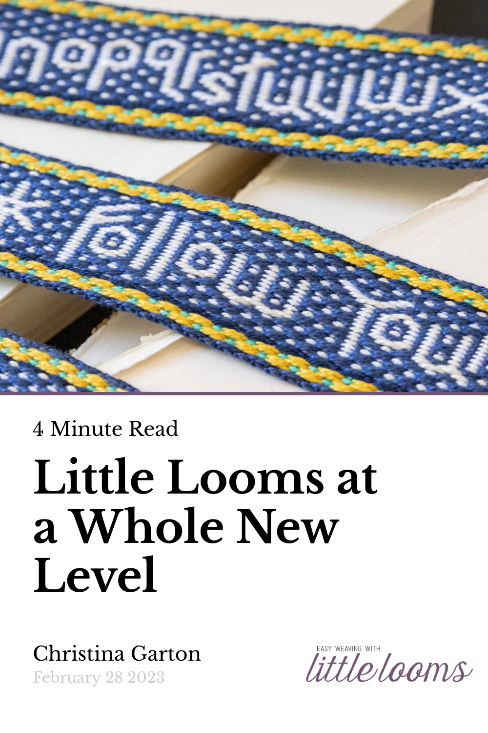 Little Looms at a Whole New Level | Little Looms