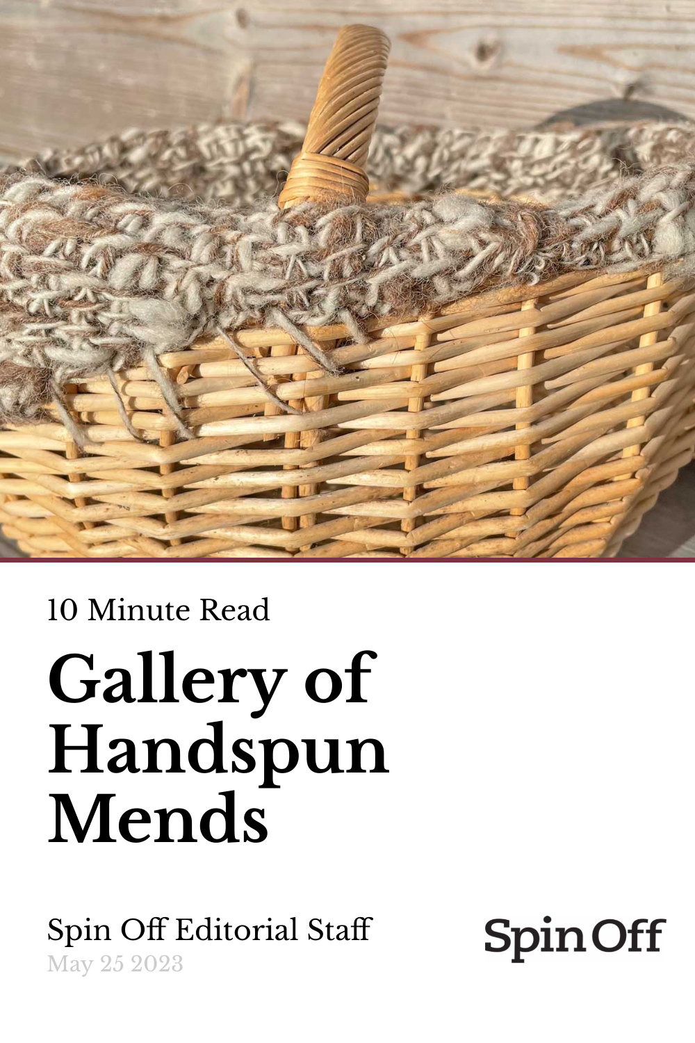 Gallery of Handspun Mends | Spin Off
