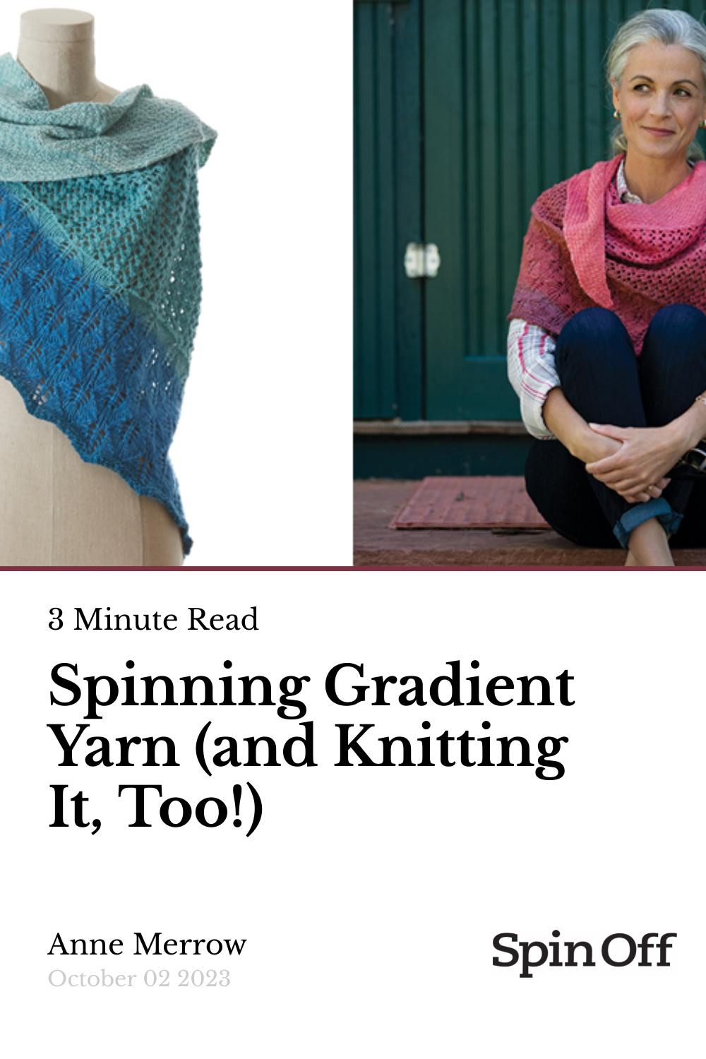 Spinning Gradient Yarn (and Knitting It, Too!) | Spin Off