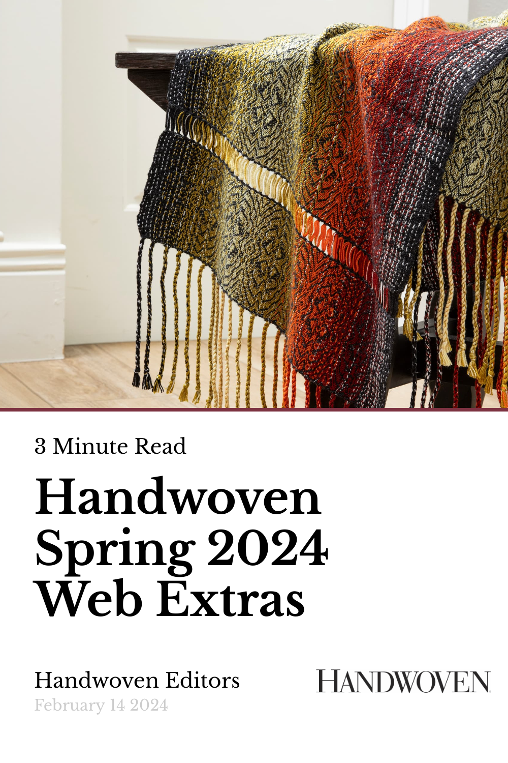 Handwoven Spring 2024 Web Extras | Handwoven