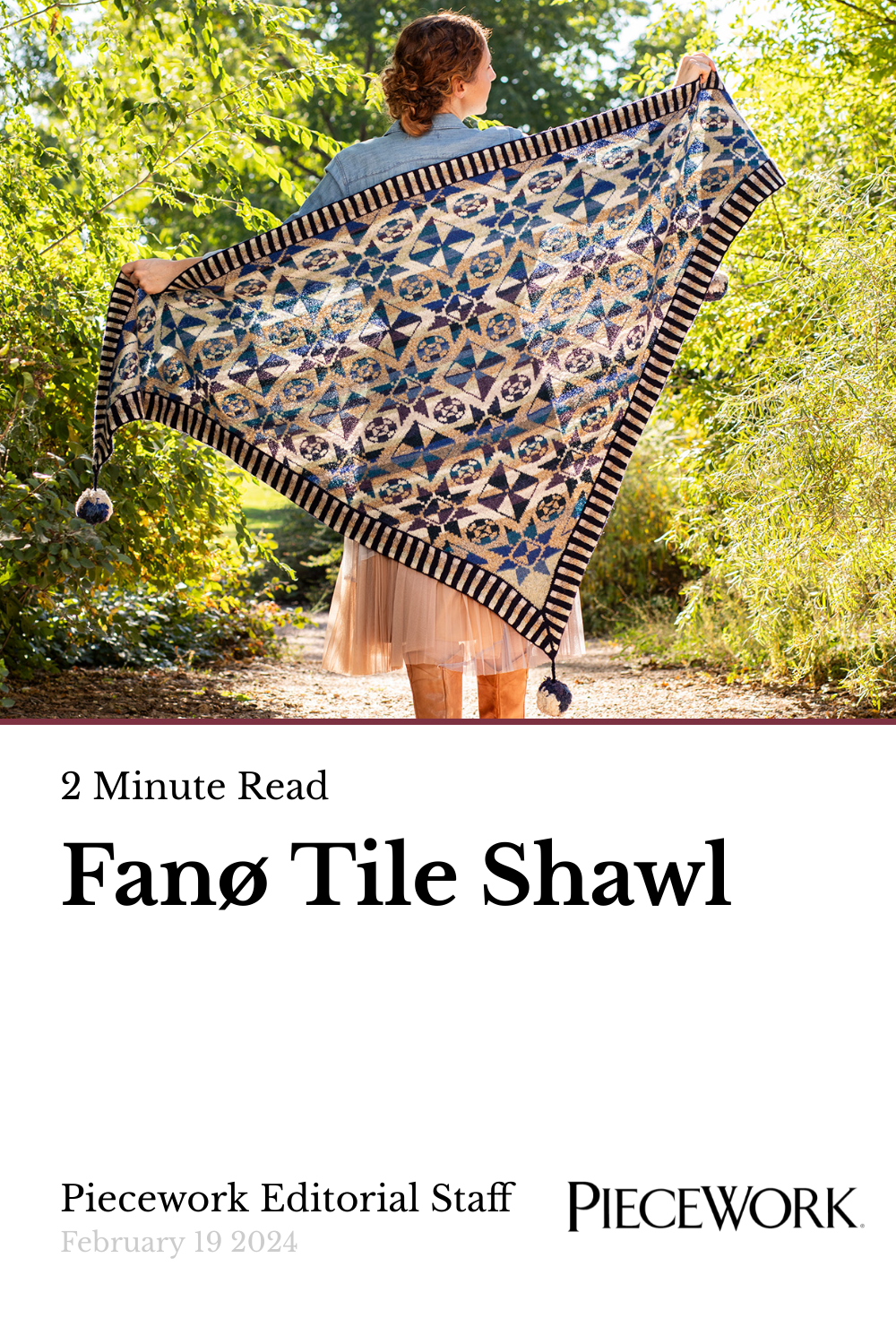 Fanø Tile Shawl | PieceWork