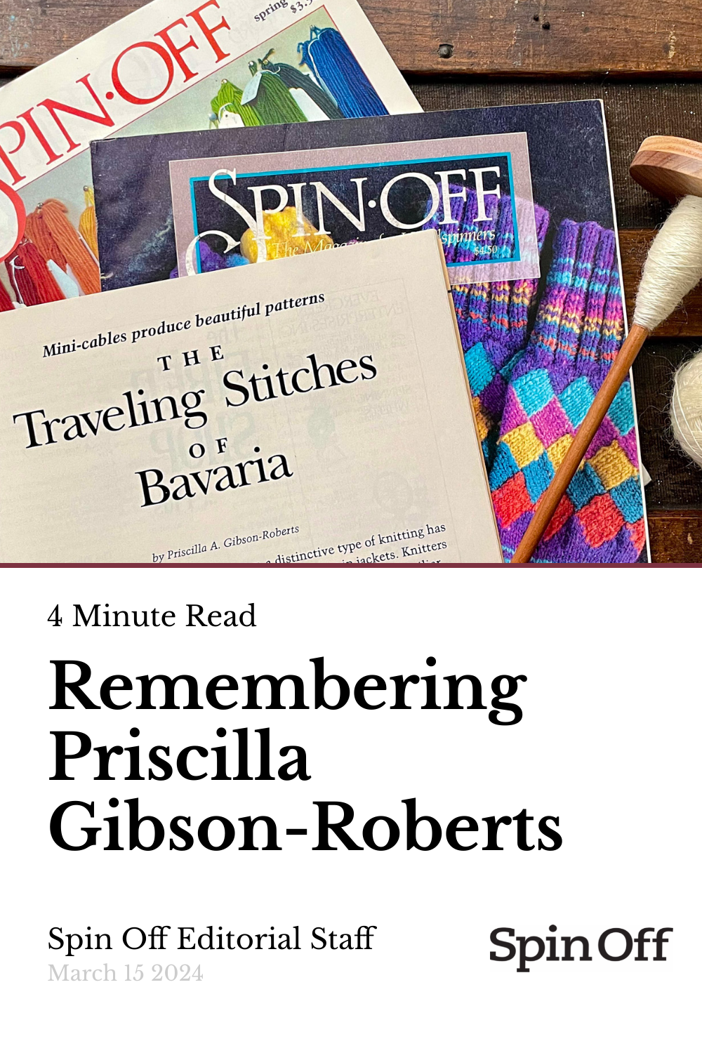 Remembering Priscilla Gibson-Roberts | Spin Off