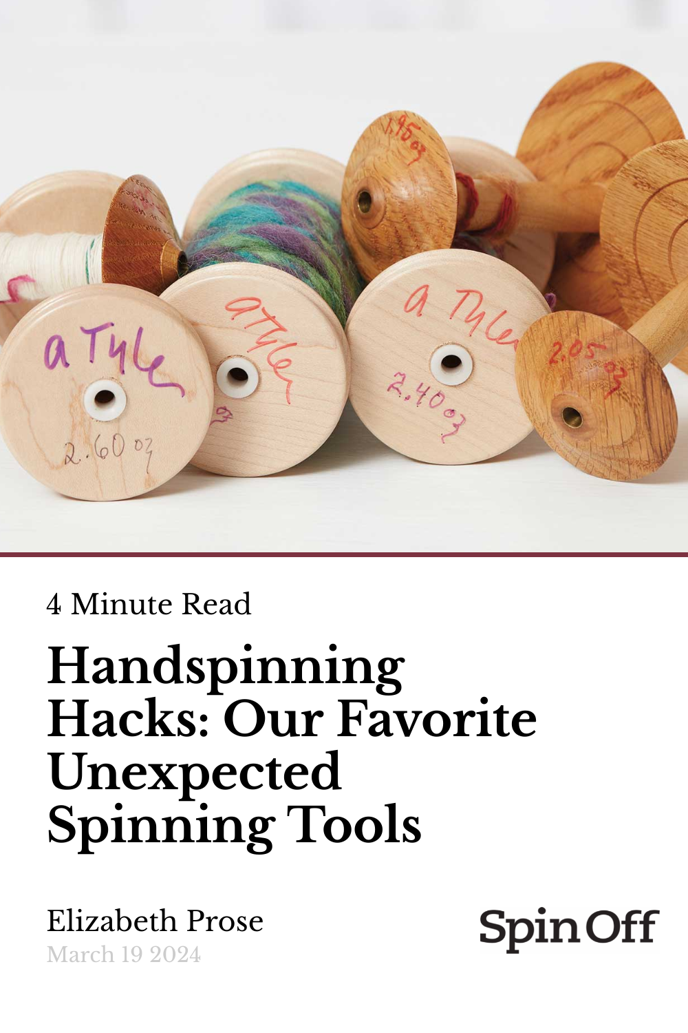 Handspinning Hacks: Our Favorite Unexpected Spinning Tools | Spin Off