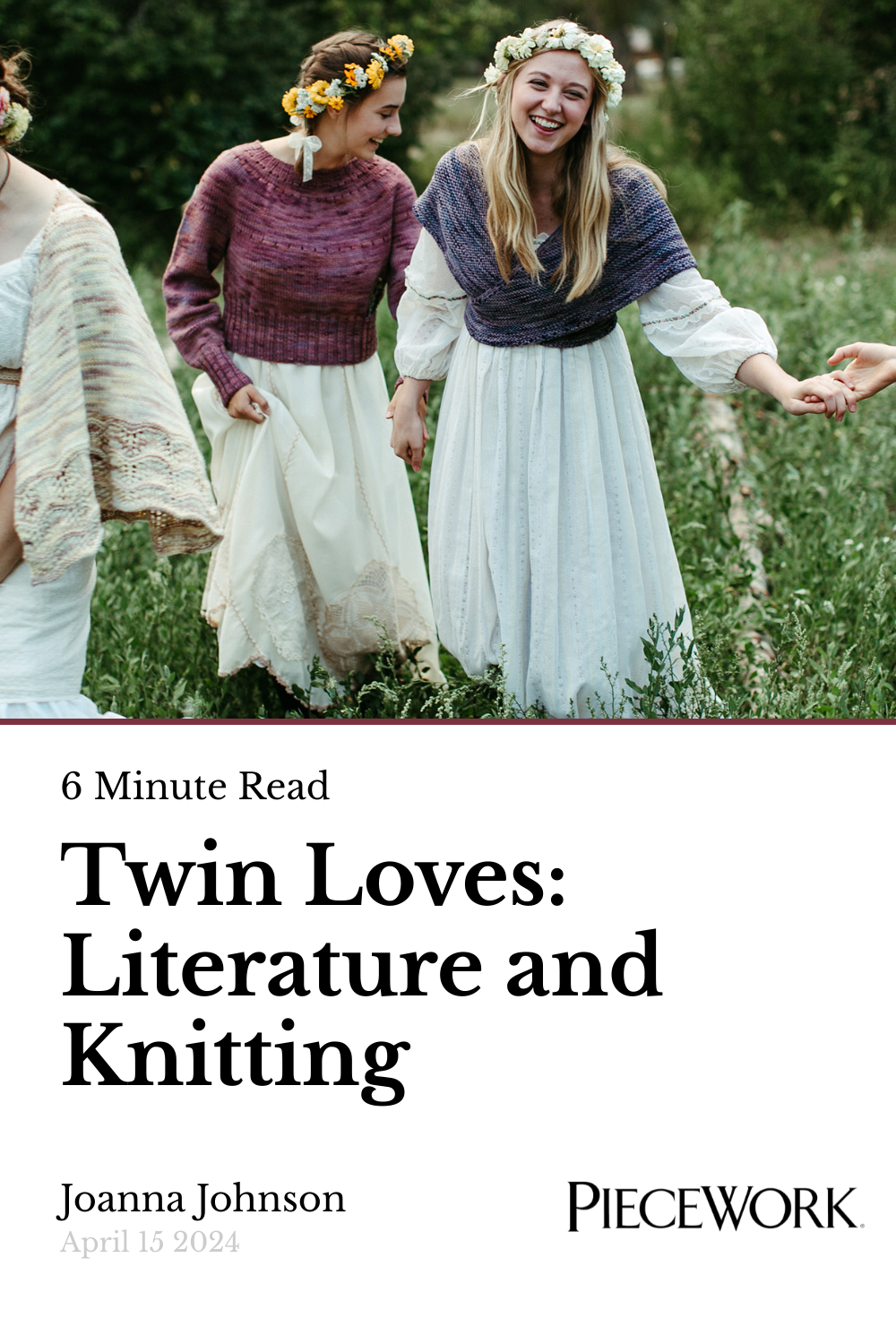 Twin Loves: Literature and Knitting | PieceWork