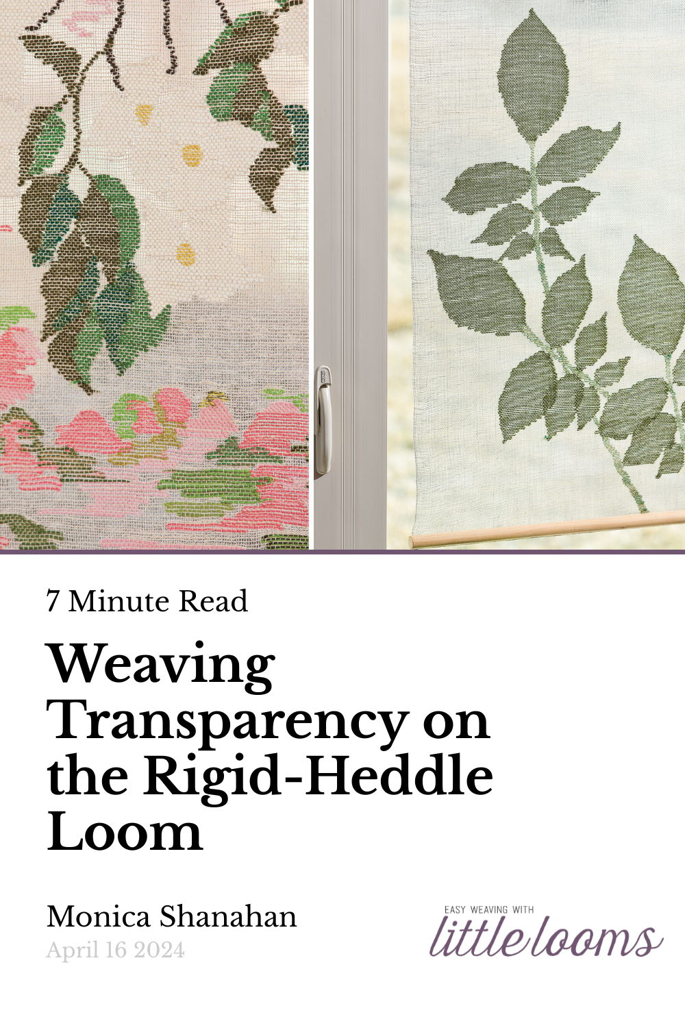 Weaving Transparency on the Rigid-Heddle Loom | Little Looms