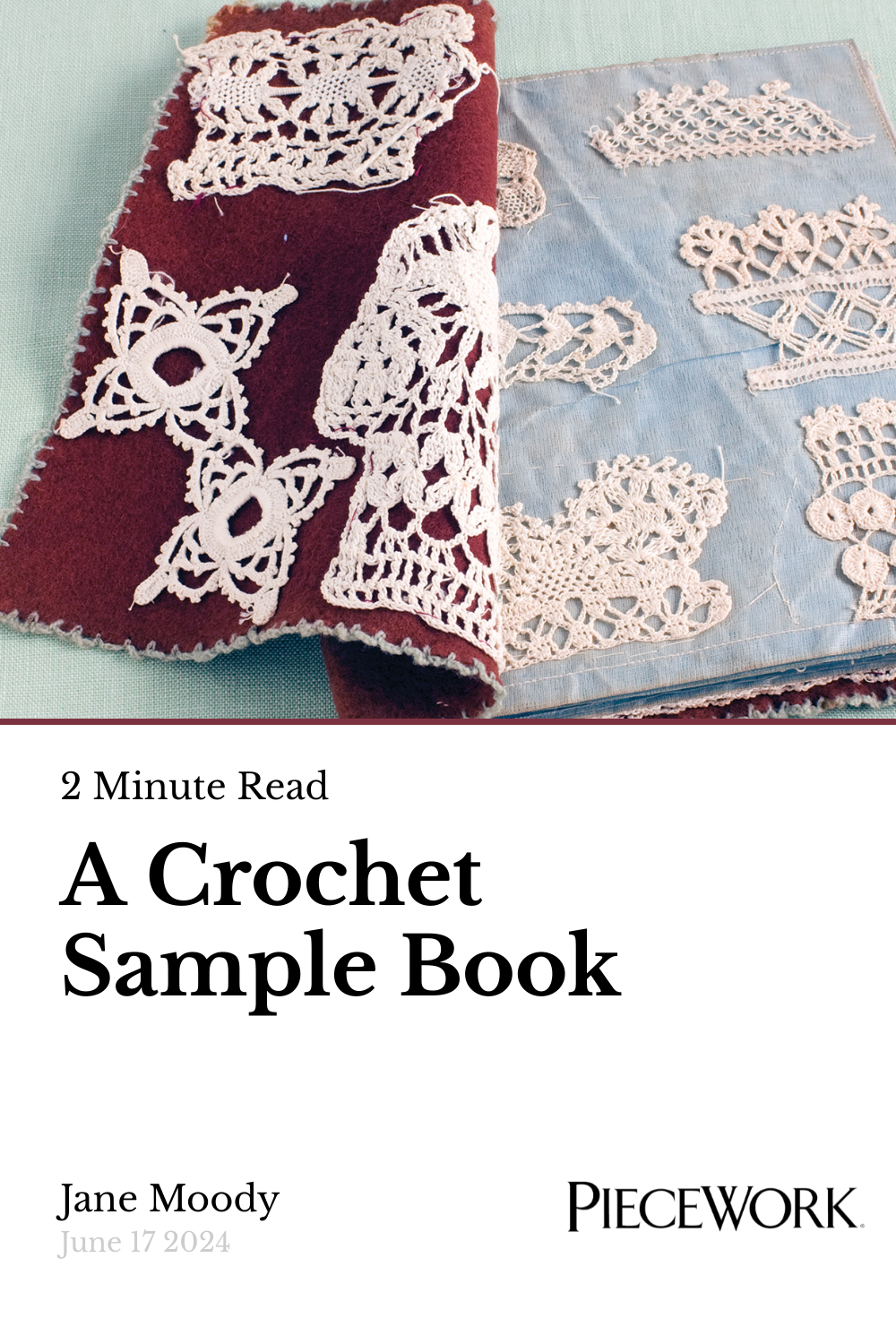 A Crochet Sample Book | PieceWork