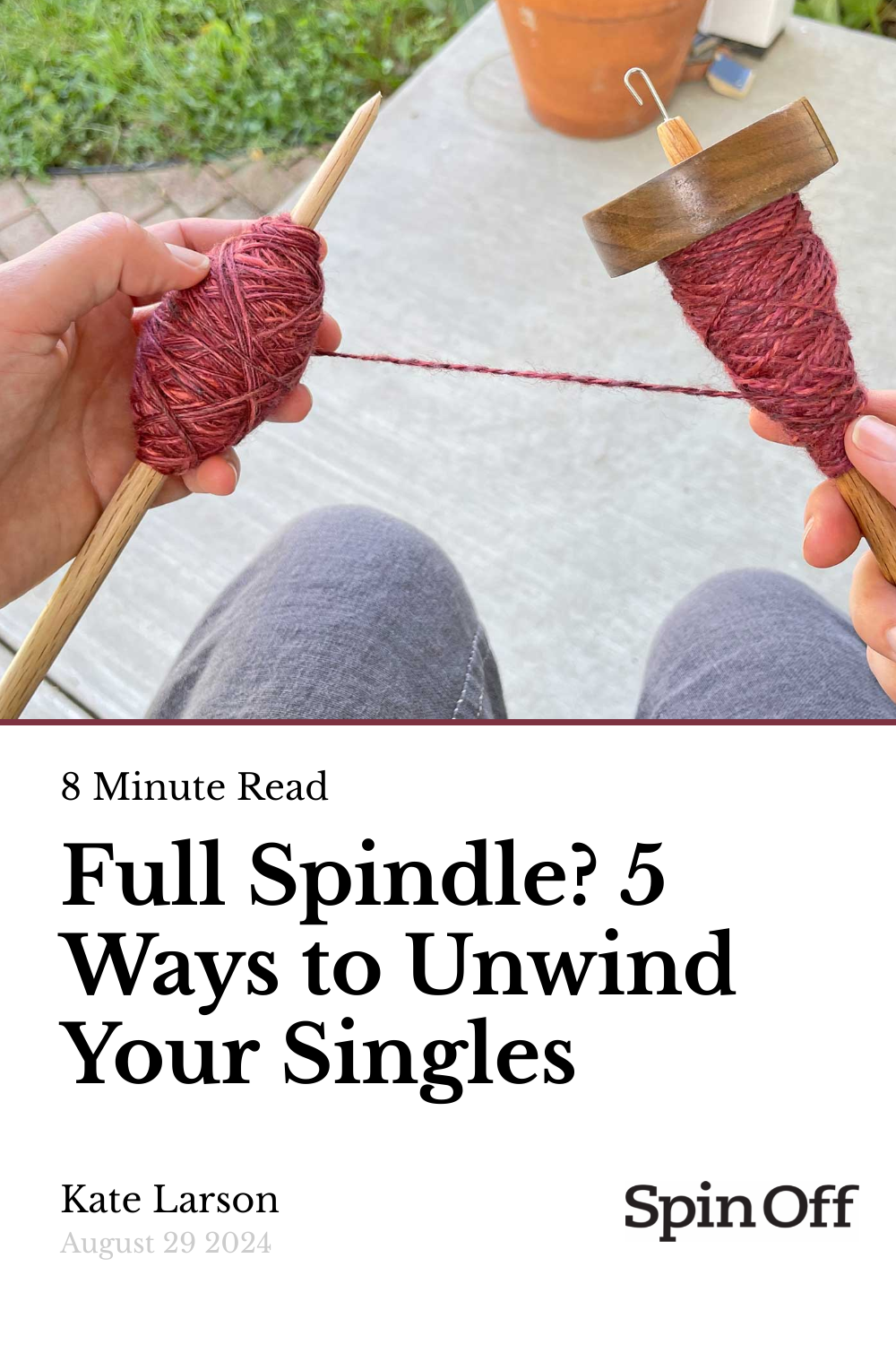 Full Spindle? 5 Ways to Unwind Your Singles | Spin Off