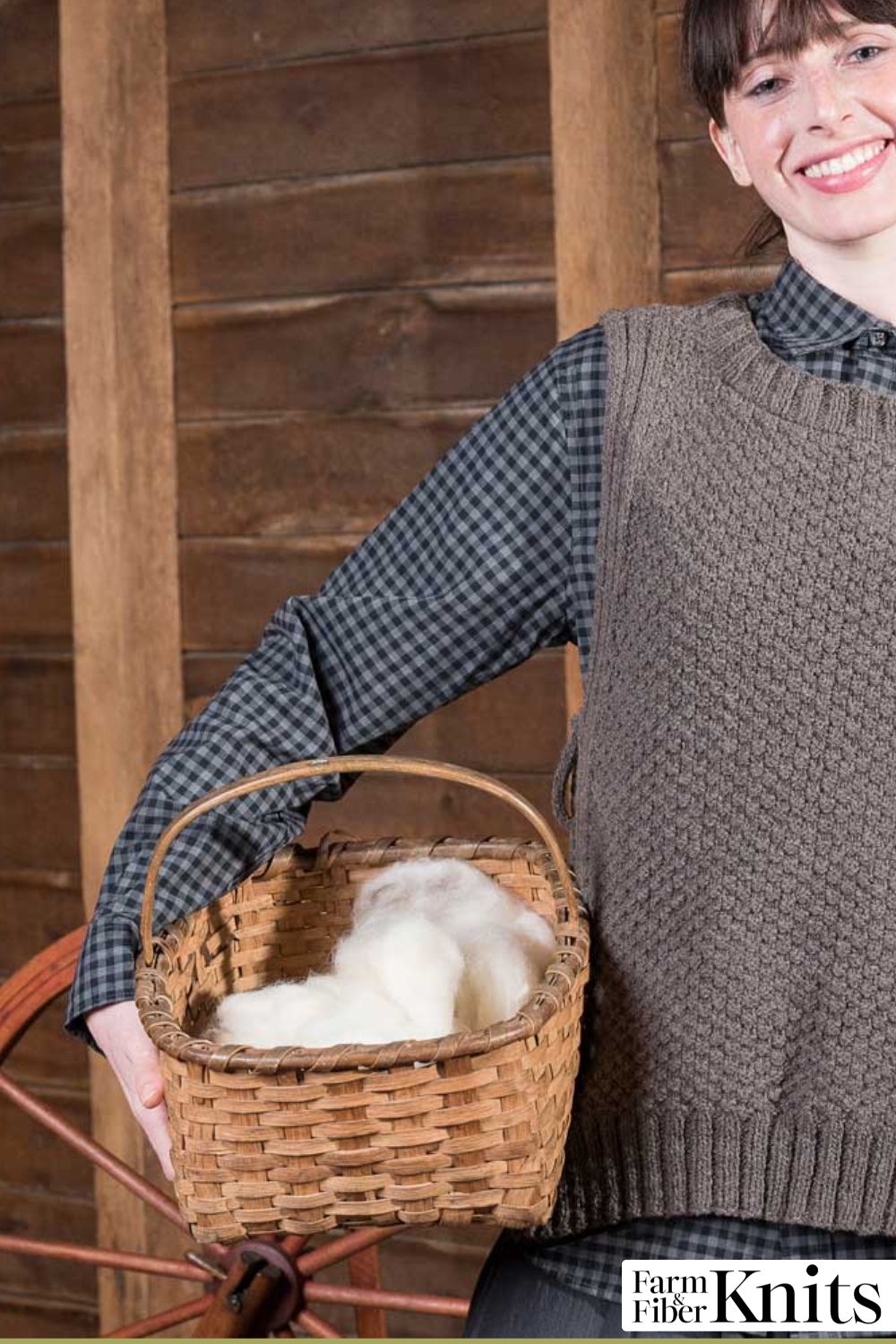 Celebrate Ranch-Raised Wool with the Smith River Vest | Farm & Fiber Knits